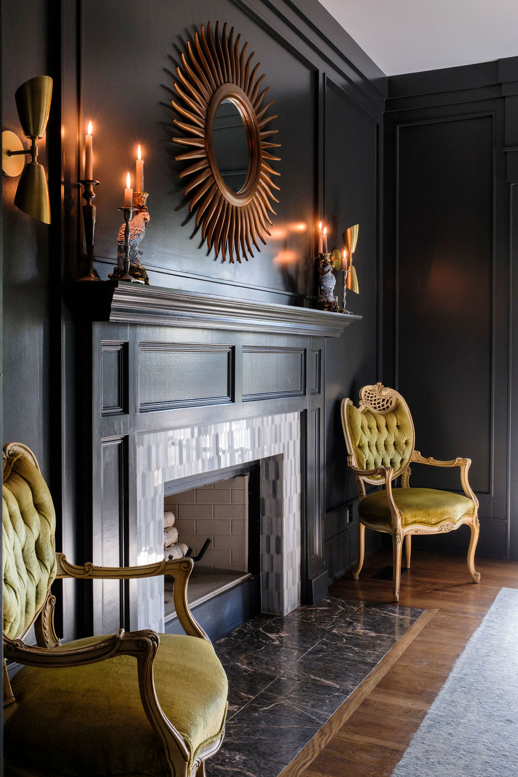 Modern, Moody Main Street | insitedesigns.com